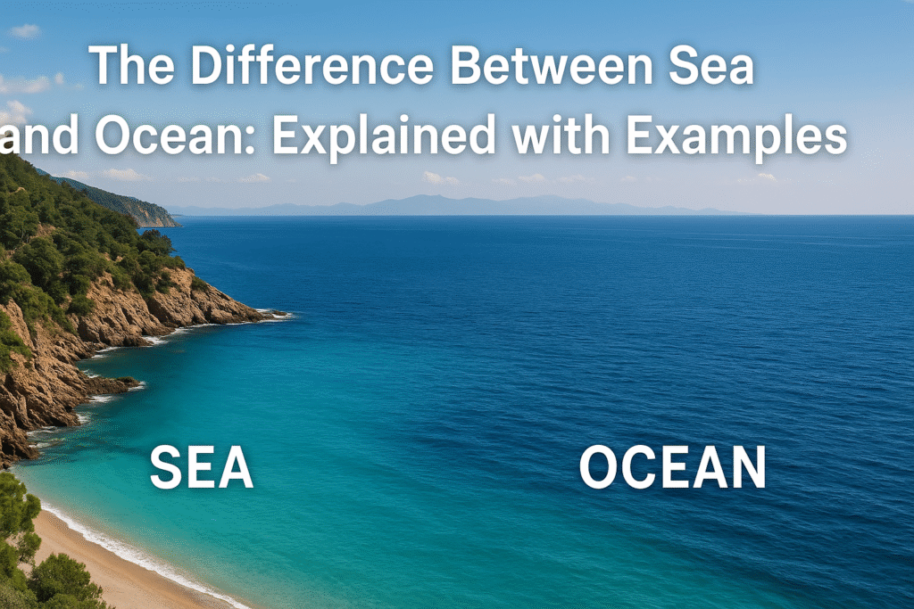 Sea vs Ocean: Key Differences Explained with Real-Life ExamplesGrammarpost