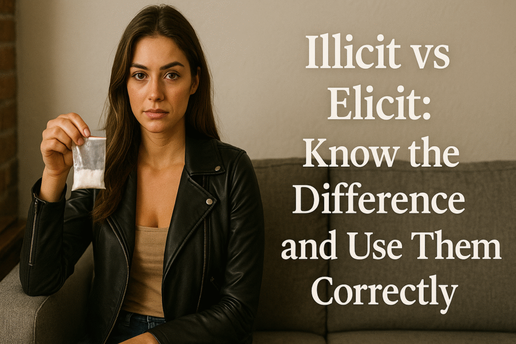Illicit vs Elicit: Know the Difference and Use Them CorrectlyGrammarpost