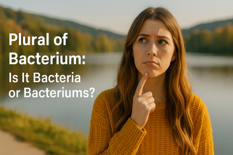 Plural of Bacterium: Bacteria or Bacteriums?Grammarpost