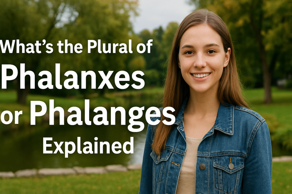 Plural of Phalanx: Phalanxes or Phalanges?Grammarpost